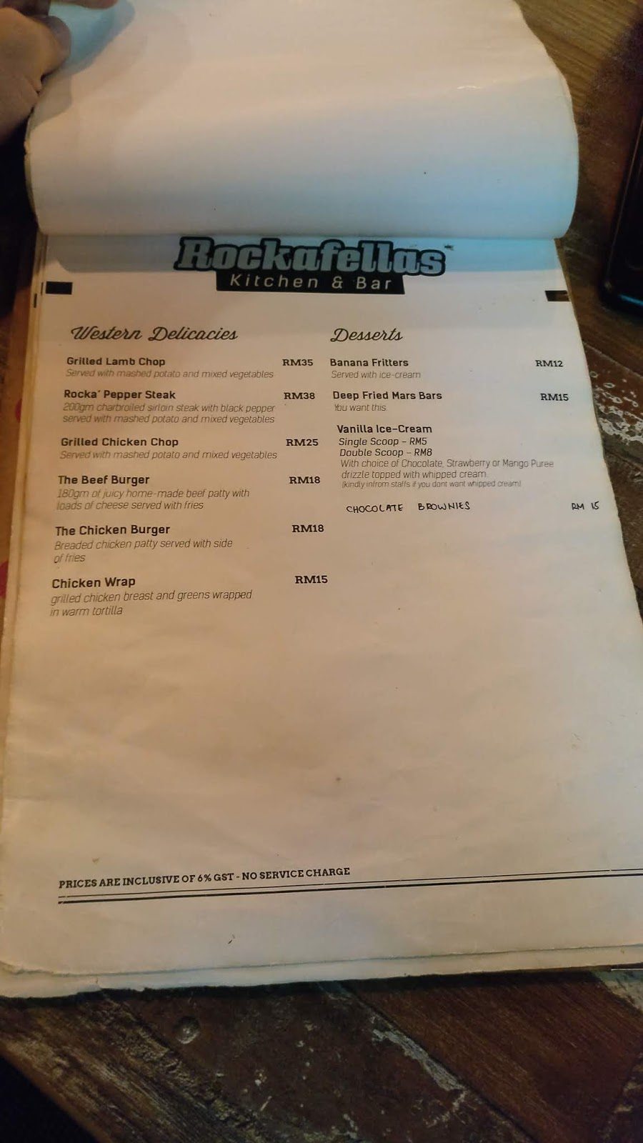 It's About Food!!: Rockafellas Kitchen & Bar @ Chulia Street