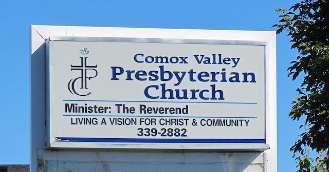The Comox Valley - A Pictorial View: Town of Comox - Churches