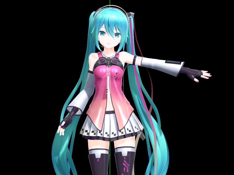 MMDエフェクトテスト「A-Toon2」