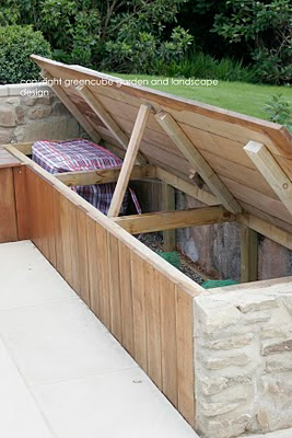 Practical storage solutions in our gardens in Tunbridge Wells and ...