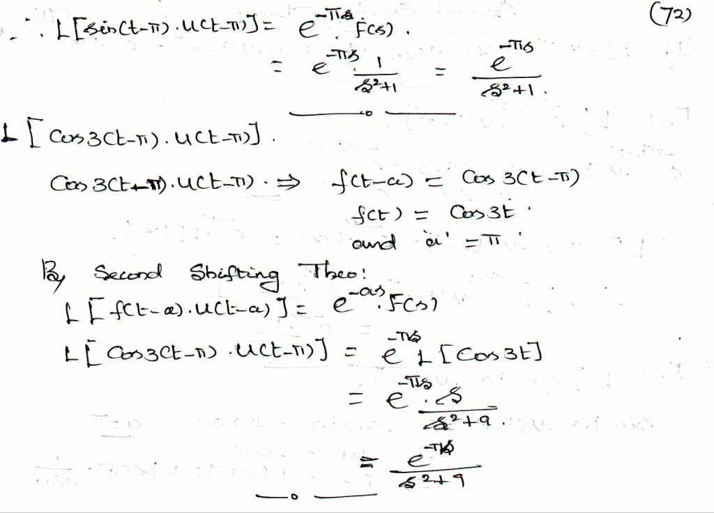 Tpgit Mathematics Laplace Transform Of Integrals Evaluation Of