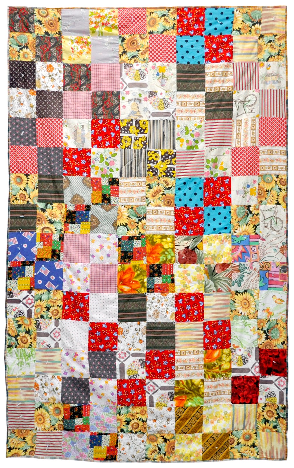 Wonkyworld: Fabulous Four-Patch Fabric Sampler
