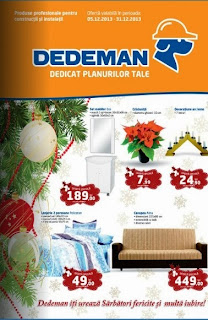 DEDEMAN catalog-oferta CRACIUN 5-31.12 2013