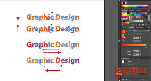 Tutorial Cara Membuat Warna Gradasi atau Gradient Pada Font Teks di ...