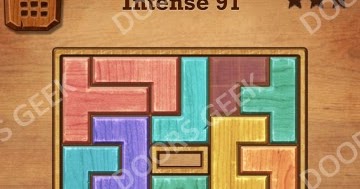 Wood Block Intense Level 91 to 100 Solutions ~ Doors Geek