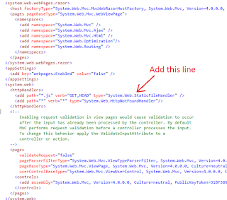 Adding separate Js file to razor view - Tech Solutions