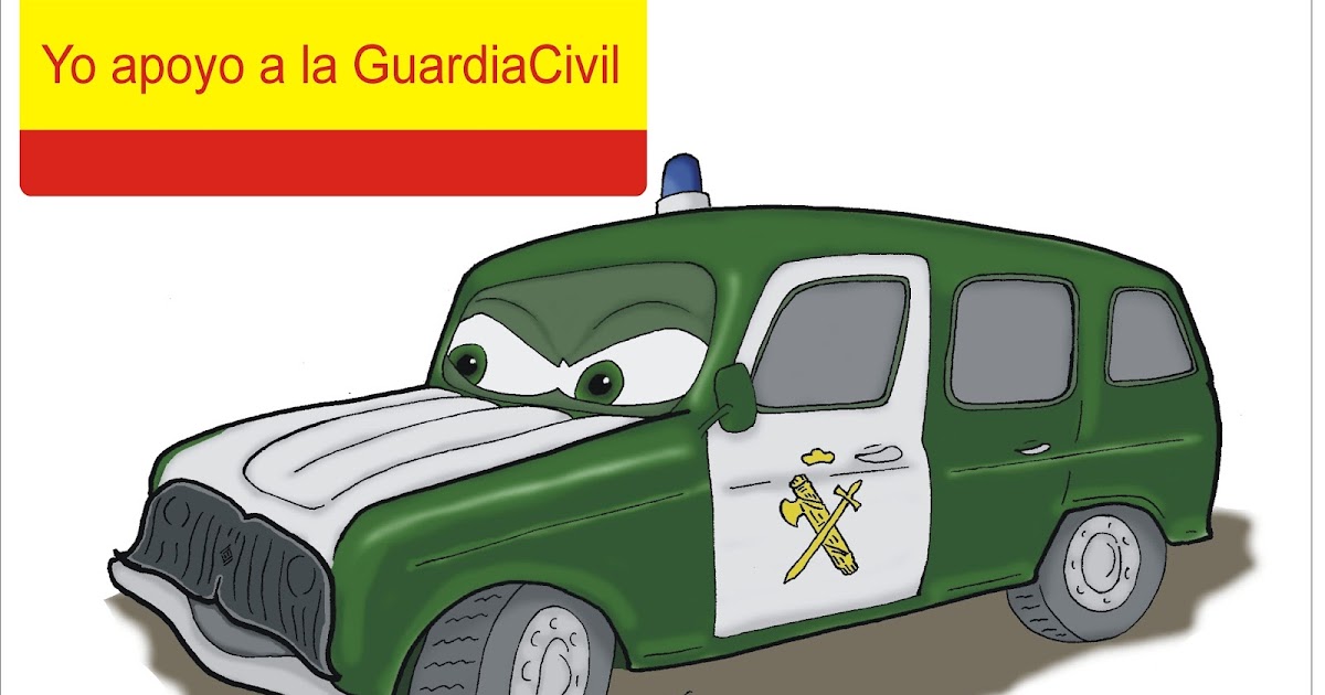 Humor grafico en 2 minutos: Yo apoyo a la Guardia Civil