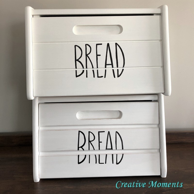 Another White Bread Box, this one Farmhouse Style