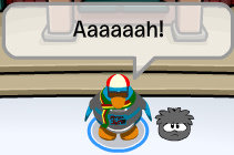 קלאב פינגוויןclub penguin: FIRE PUFFLE