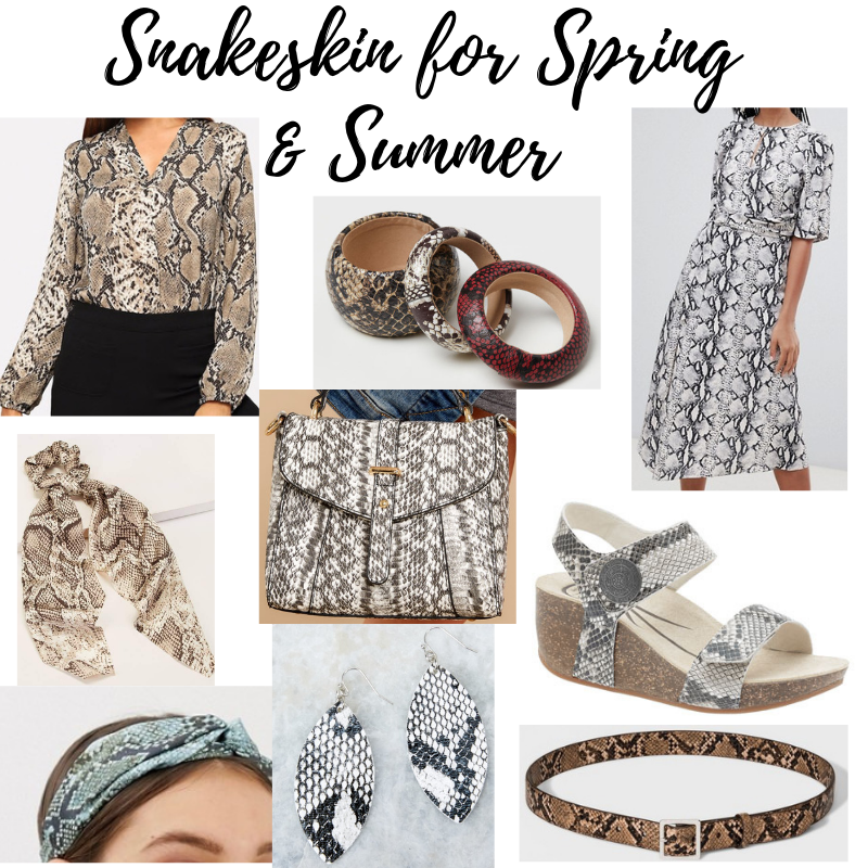 How to Wear Snakeskin This Summer & Confident Twosday Linkup - I do ...