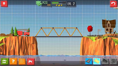 Build a Bridge Level 1-30 Solved, 3 Star Walk Through - Gamers Amatir