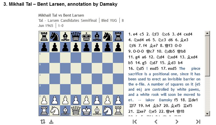 🍒Chess2018: 15 annotated mastergames