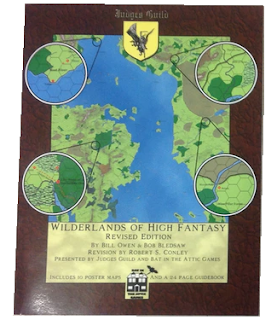 Bat in the Attic: The first five maps and guidebook for the Wilderlands ...