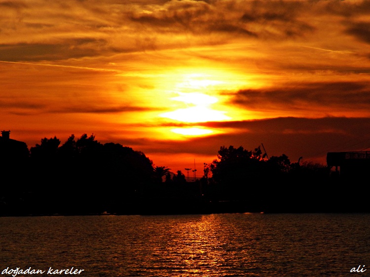 Doğadan Kareler: Kızıl Güneş Resimleri