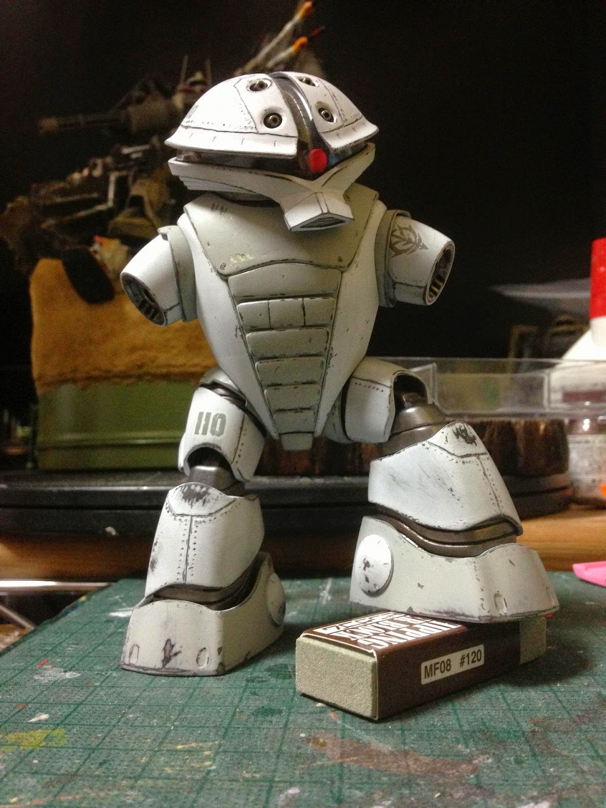 Custom Build: HGUC 1/144 Acguy "Cold District Type Custom" diorama