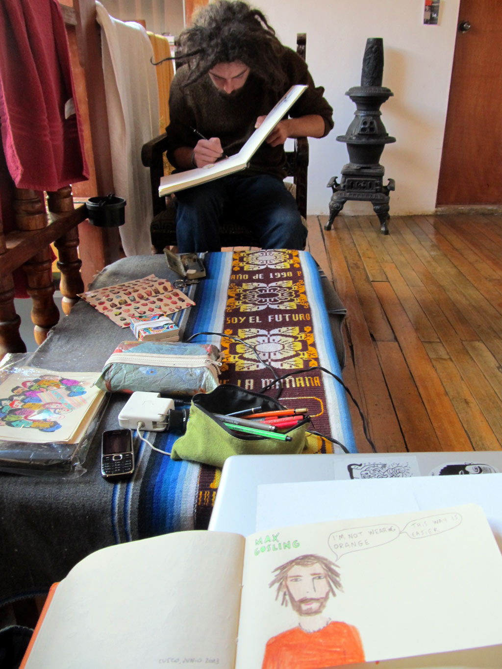 merienda dibujo: Merienda Dibujo con Max Gosling