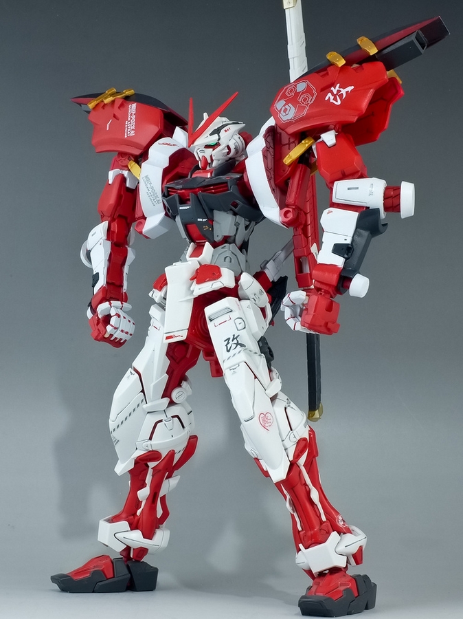 Custom Build: MG 1/100 Gundam Astray Red Frame "Powered Red" - Gundam ...