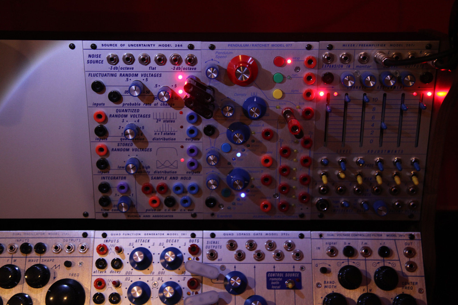 Matrixsynth Buchla 200 Series Clone Synthesizer