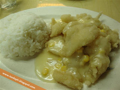 Wai Ying : Fish Fillet Rice in White Sauce | iSoda Philippines