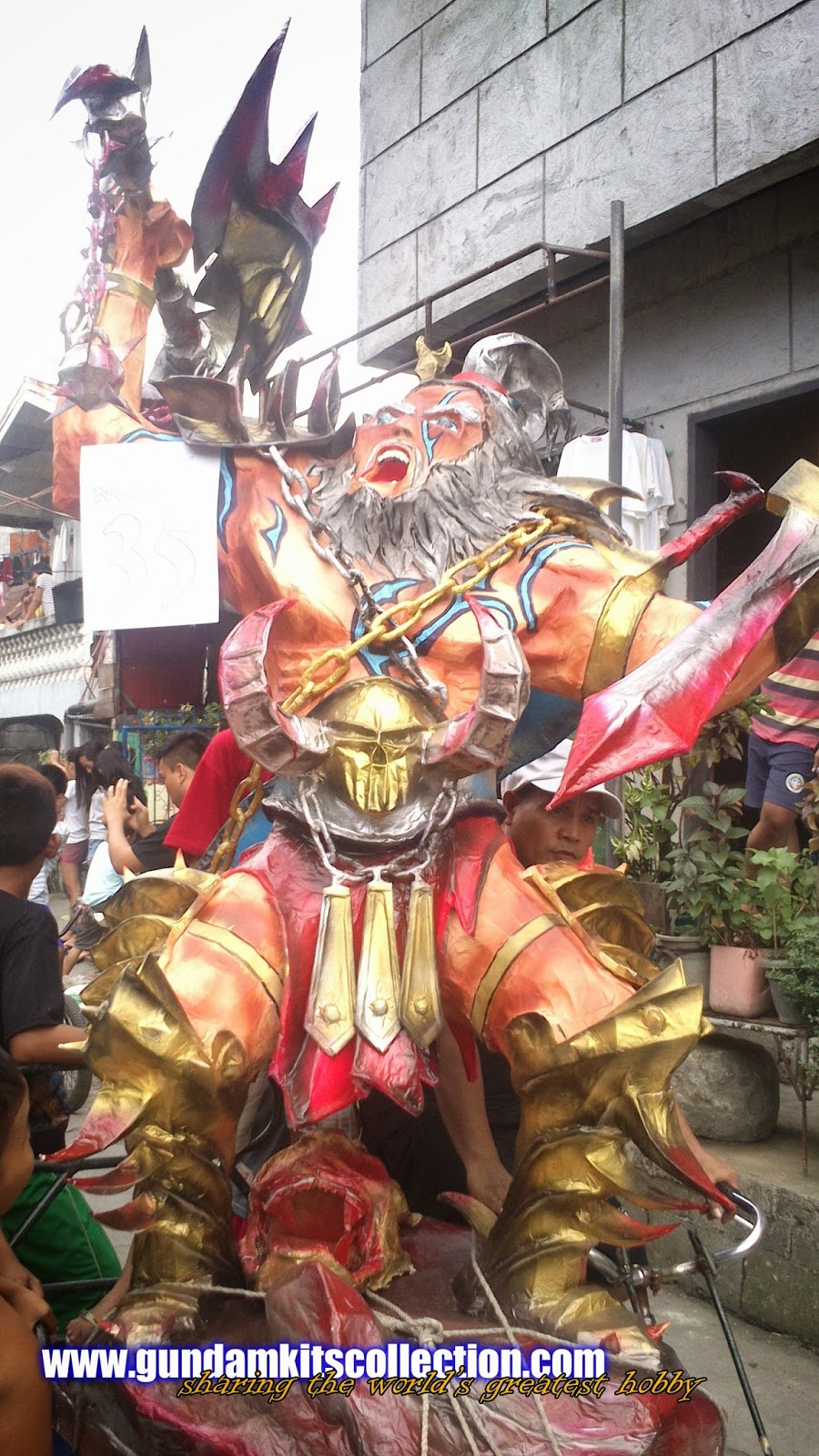 Effigy Parade at Tañong Malabon City