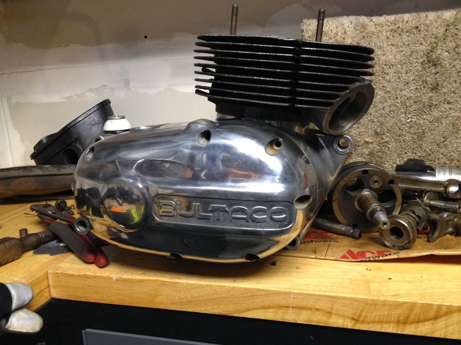 handverker: bultaco engine/cold weather