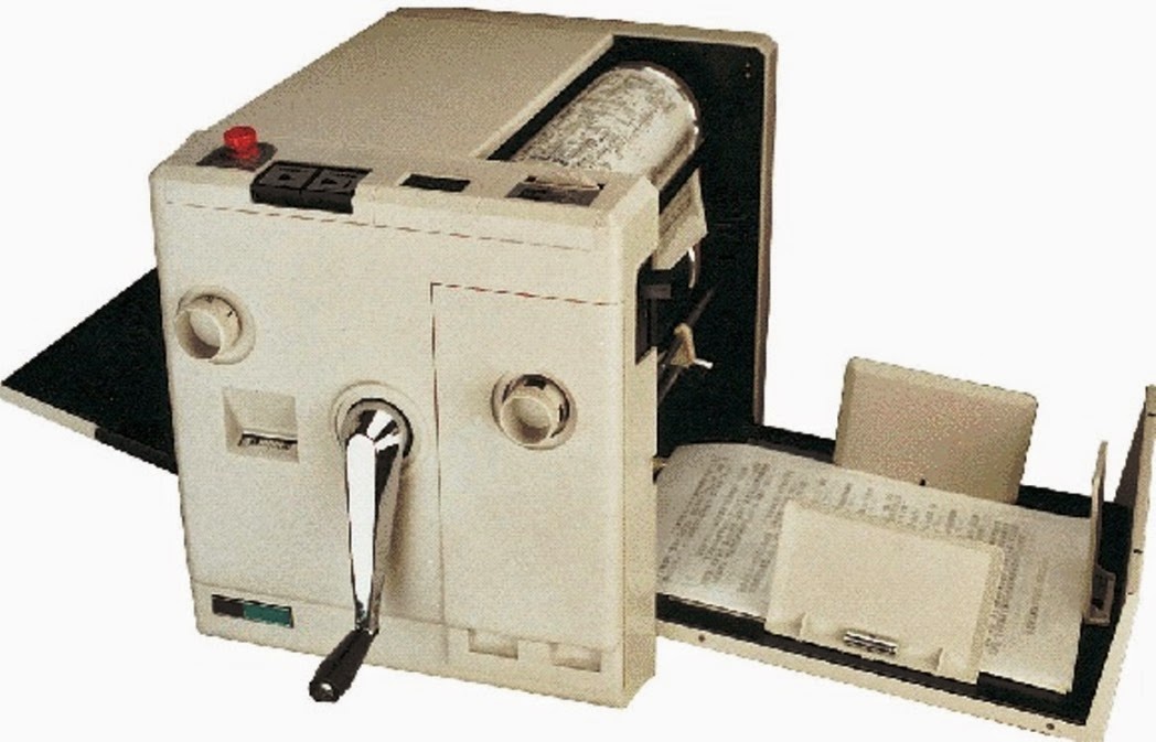 Taipei Signal Army: Mimeograph Machine In Teletype Message Printing