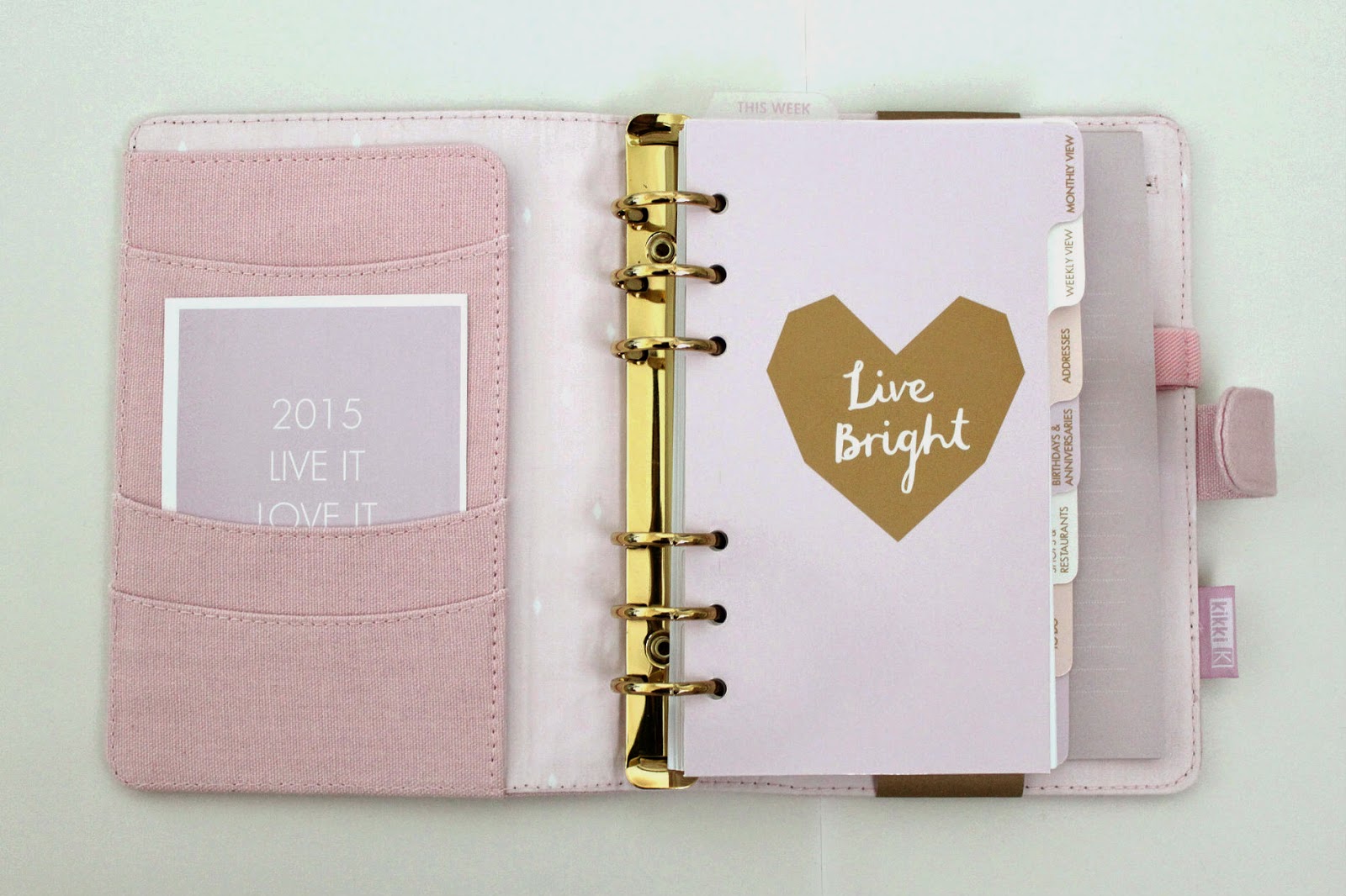 Letters In November Kikki K Medium Fabric Planner Review Letters In November Kikki K Medium Fabric Planner Review