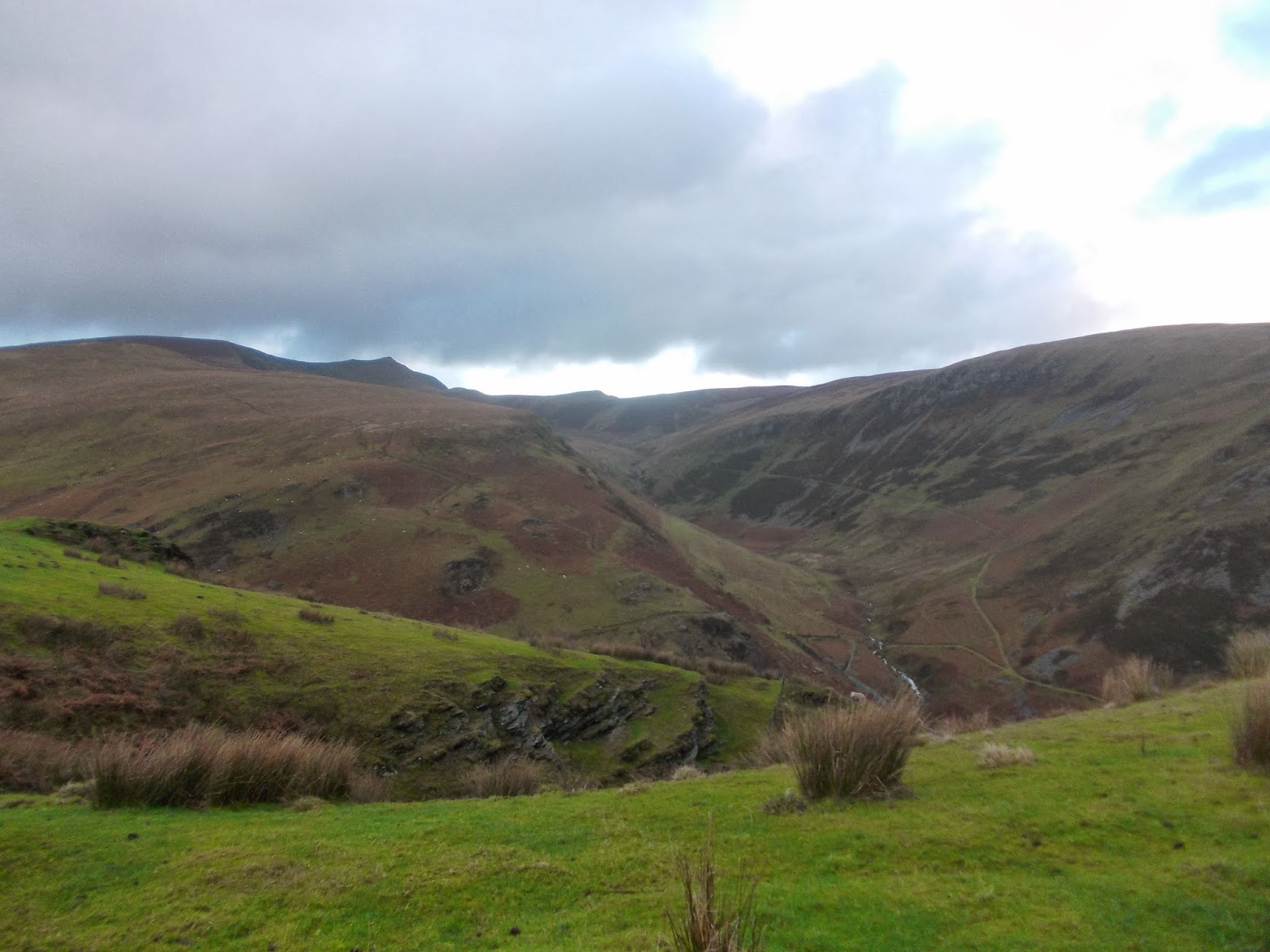 Obsessed: Berwyn, Cadair Berwyn And Moel Sych From Pistyll Raeadr.
