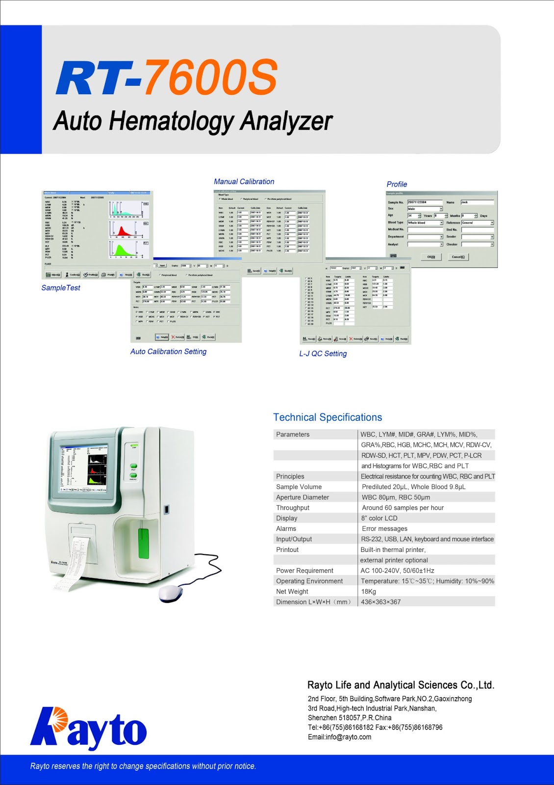 LABORATORIUM DAN ALKES (Kimia Klinik,Hematology, Electrolite, Blood Gas ...