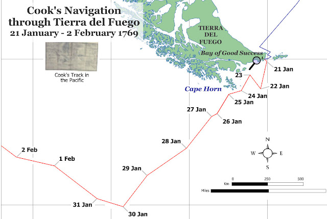 Captain Cook's Endeavour Journal: 30th January 1769