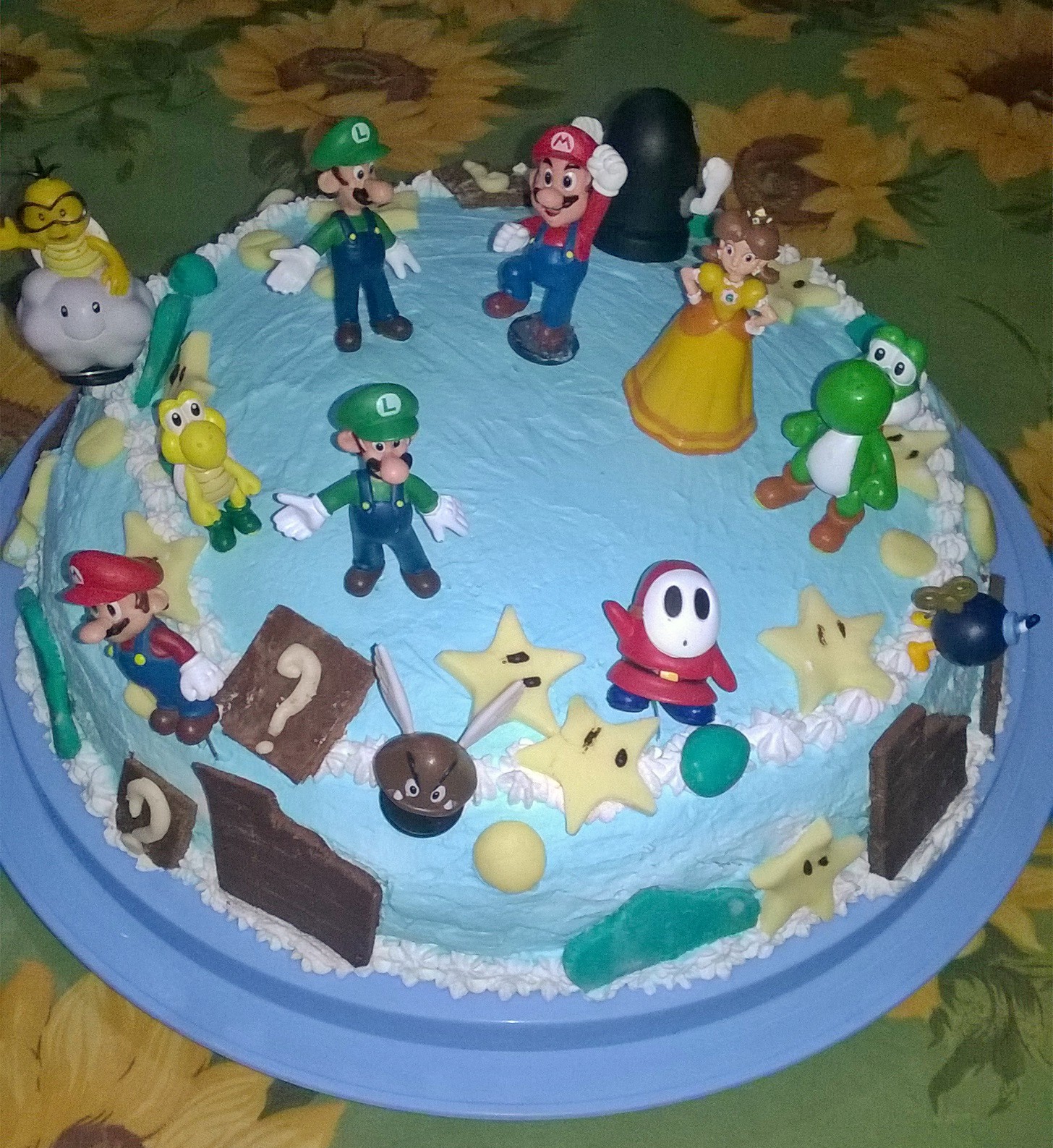 Torta super Mario ( super Mario cake)