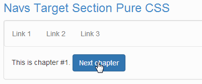 Navs Target Section Pure CSS - jQuery 2 DotNet