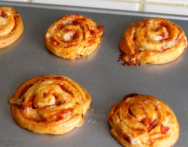 Hungry Harps: Pepperoni Pizza "Cookies"
