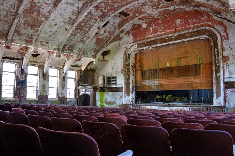 James and Karla Murray Photography: Aisle seat. Asylum theater.