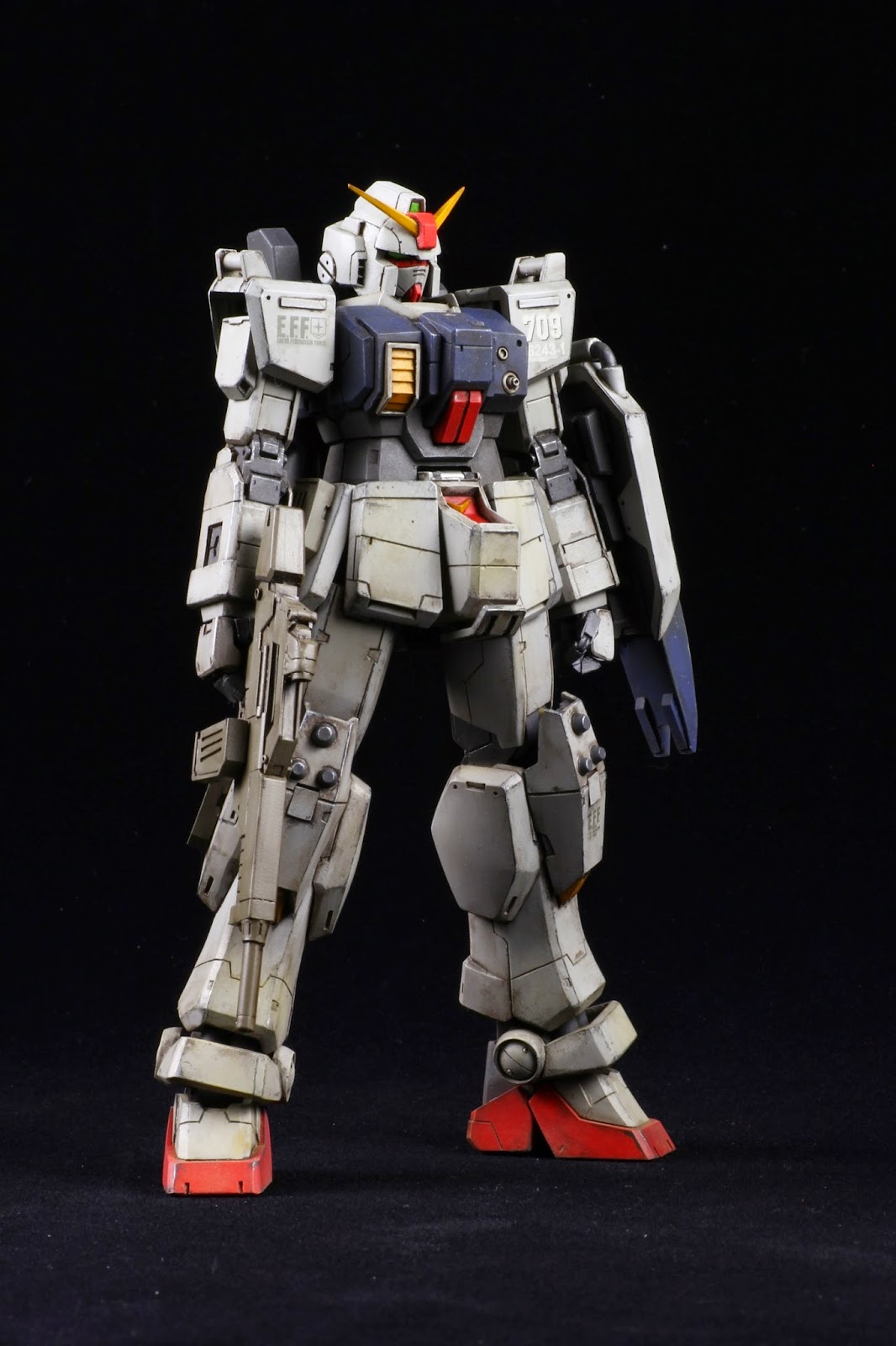 1/144 Resin Kit Gundam Ground Type - Painted Build