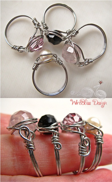 WireBliss: Simple Wire Wrap Rings