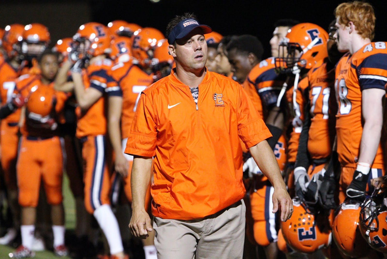 Mark Kodiak Ukena: IHSA Varsity Football: New Trier vs Evanston THS