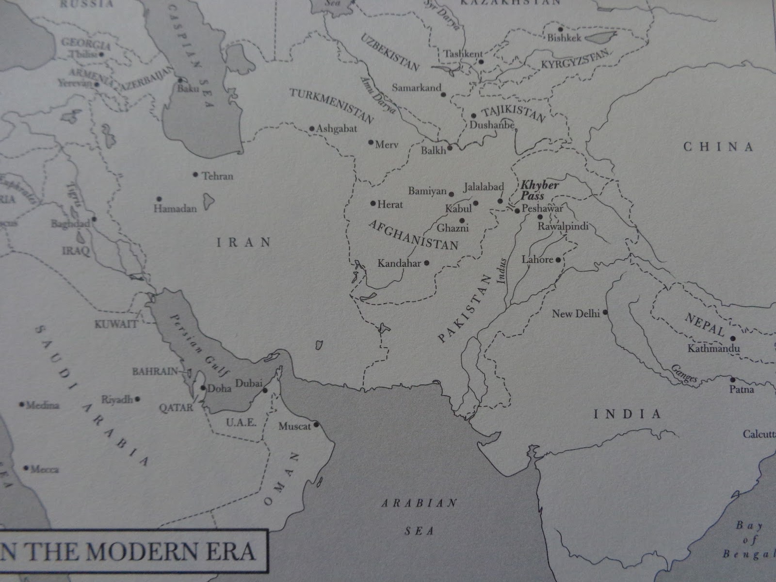Historiographic: MIDEAST-CENTRAL ASIA: ANCIENT, MODERN MAPS