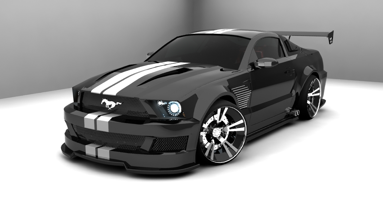 3D Artist and Compositor: Ford Mustang and Audi R8 in 3Ds Max