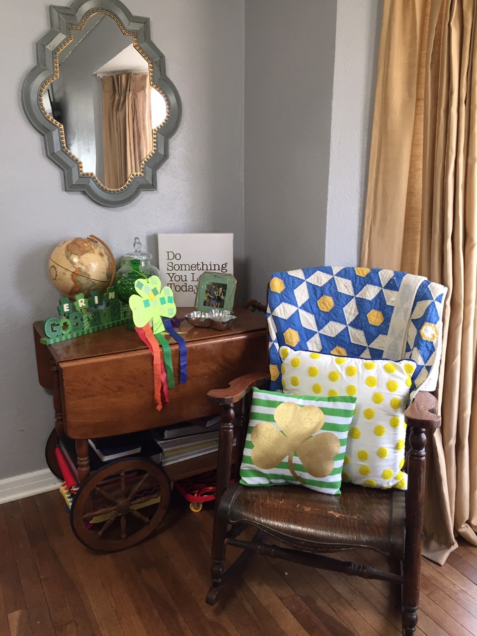 Polka-Dotty Place: St Patrick's Day Home Tour