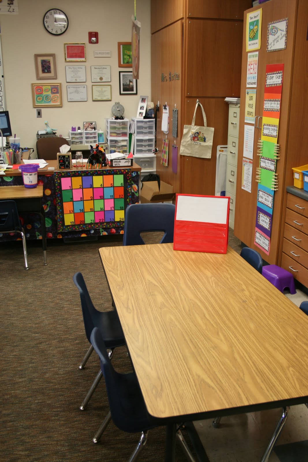 Mrs. Barton's First Grade: Classroom Photos - Just Before the First Day