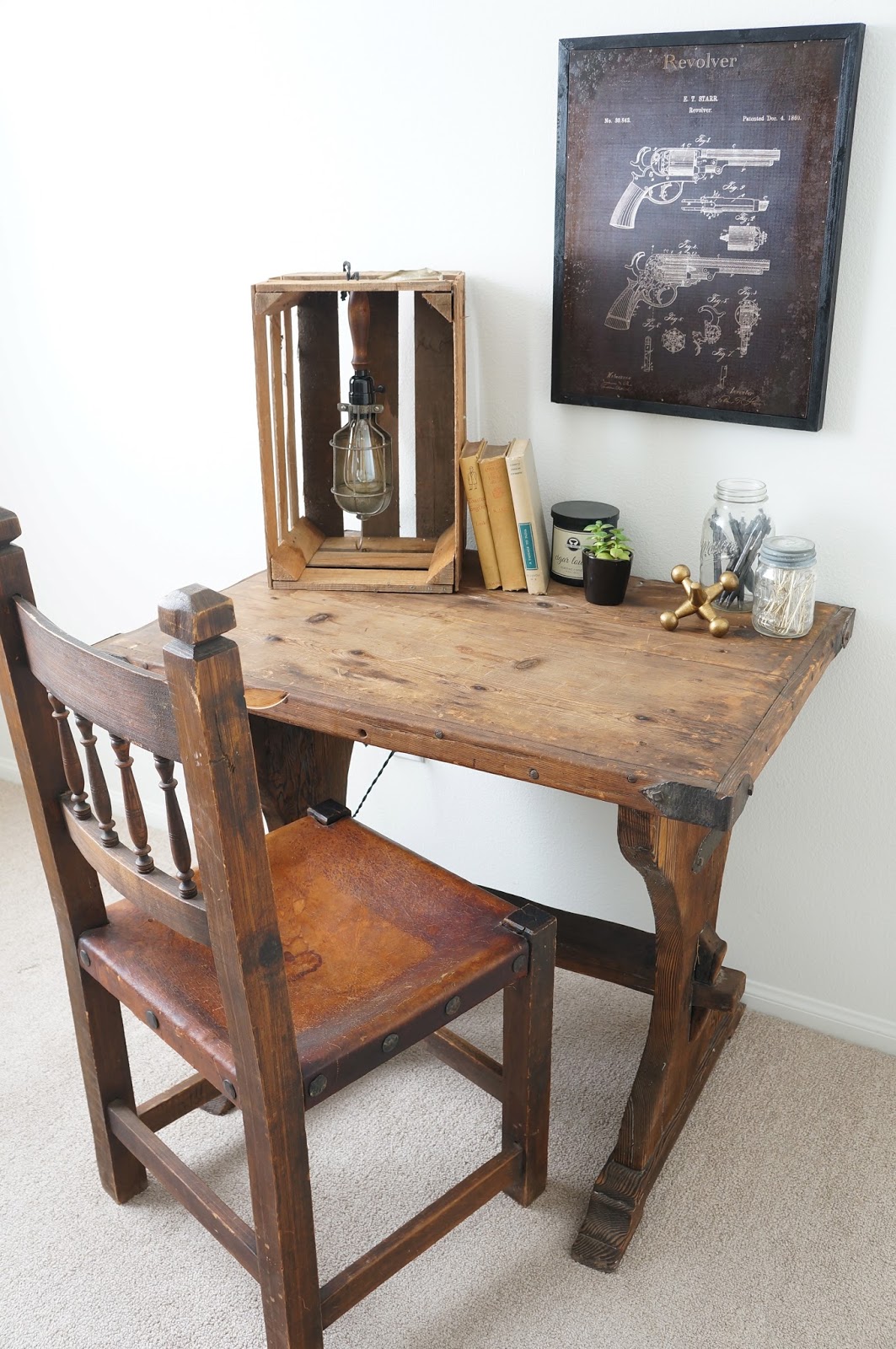 Rustic Industrial Office Space