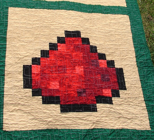 The Life of Riley: The Minecraft Quilt - A Finish