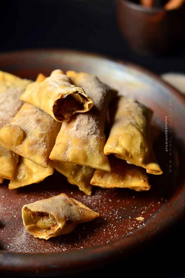 Pisang Goreng Kulit Pangsit | Momylicious