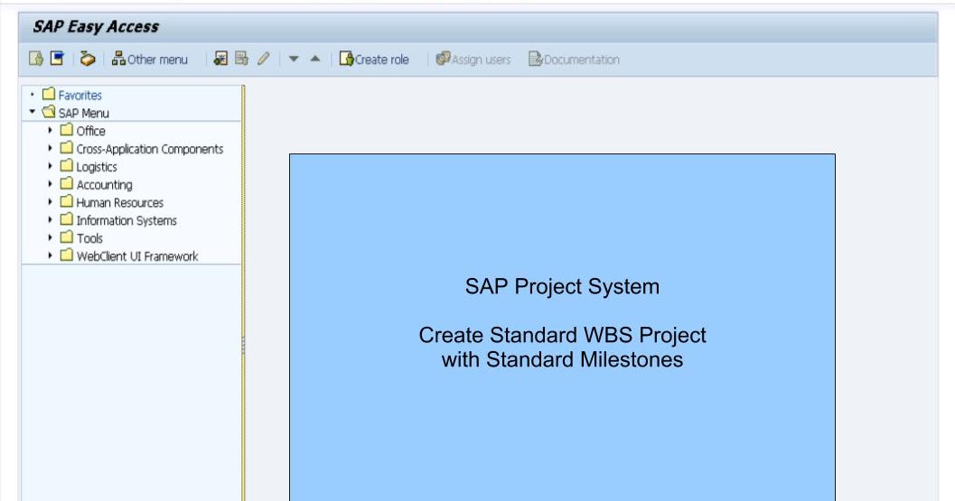 青蛙SAP分享 Froggy's SAP sharing: Project System (WBS w/o Network) - Create ...