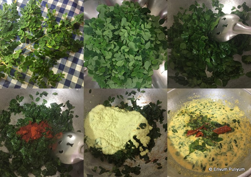 Erivum Puliyum: Muringayila Curry | Drumstick(Moringa) Leaves Curry ...