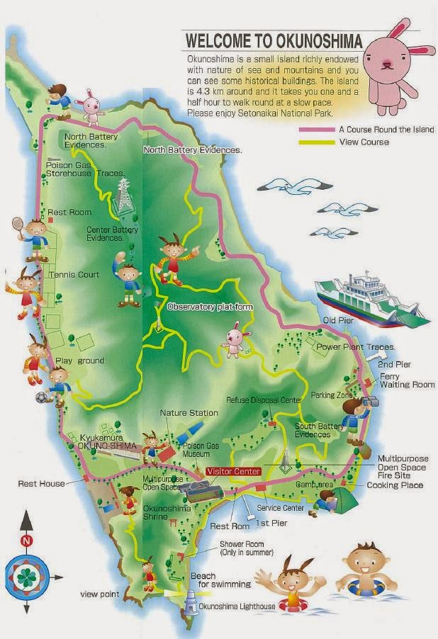 Okunoshima (rabbit island) | YOU ARE ONLY TWO FEET AWAY FROM ADVENTURE