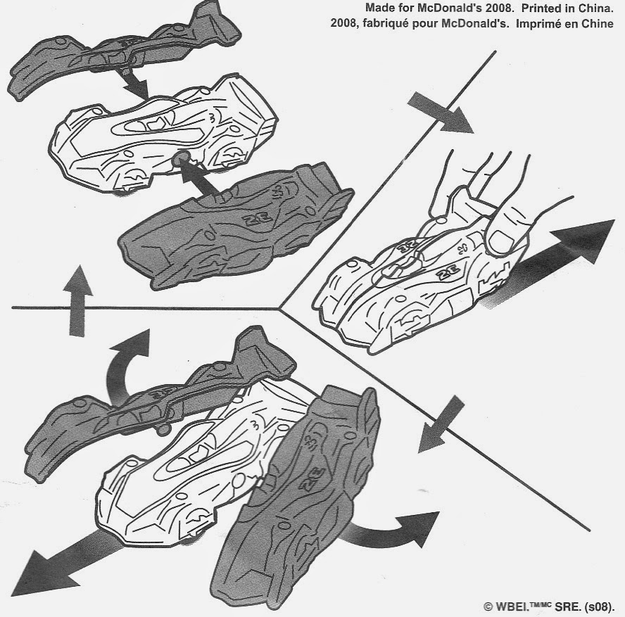 Toys and Stuff: McDonald's 2008 'Speed Racer' Movie Cars - No. 5 Gray ...