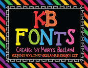 Keepin' It Kool In KinderLand: KB FONTS