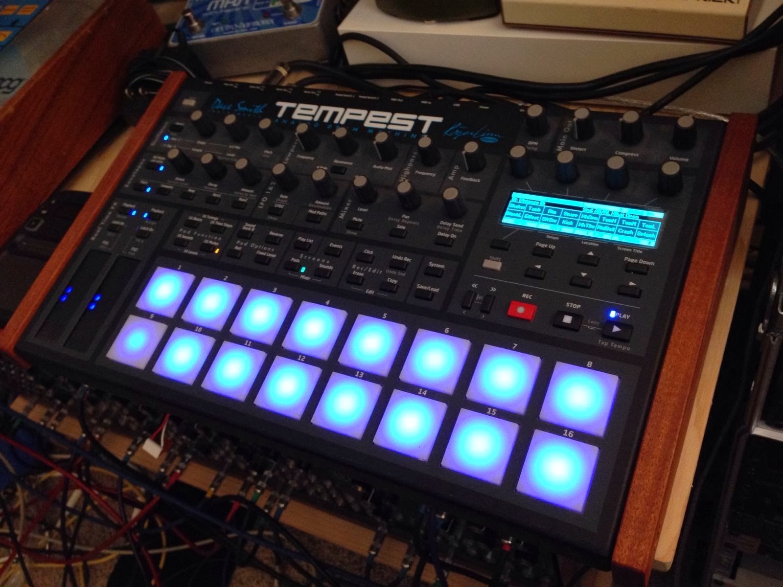 MATRIXSYNTH: Dave Smith Instruments Tempest Analog Drum Machine SN 0633